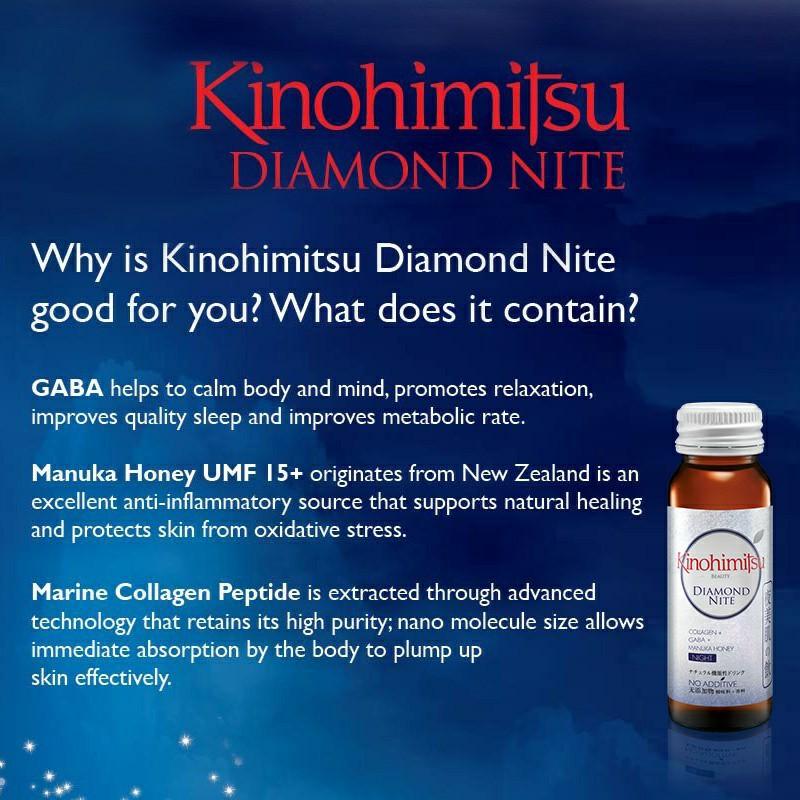 Kinohimitsu Collagen Diamond Nite 2 X 60 days (Value Pack) on Carousell