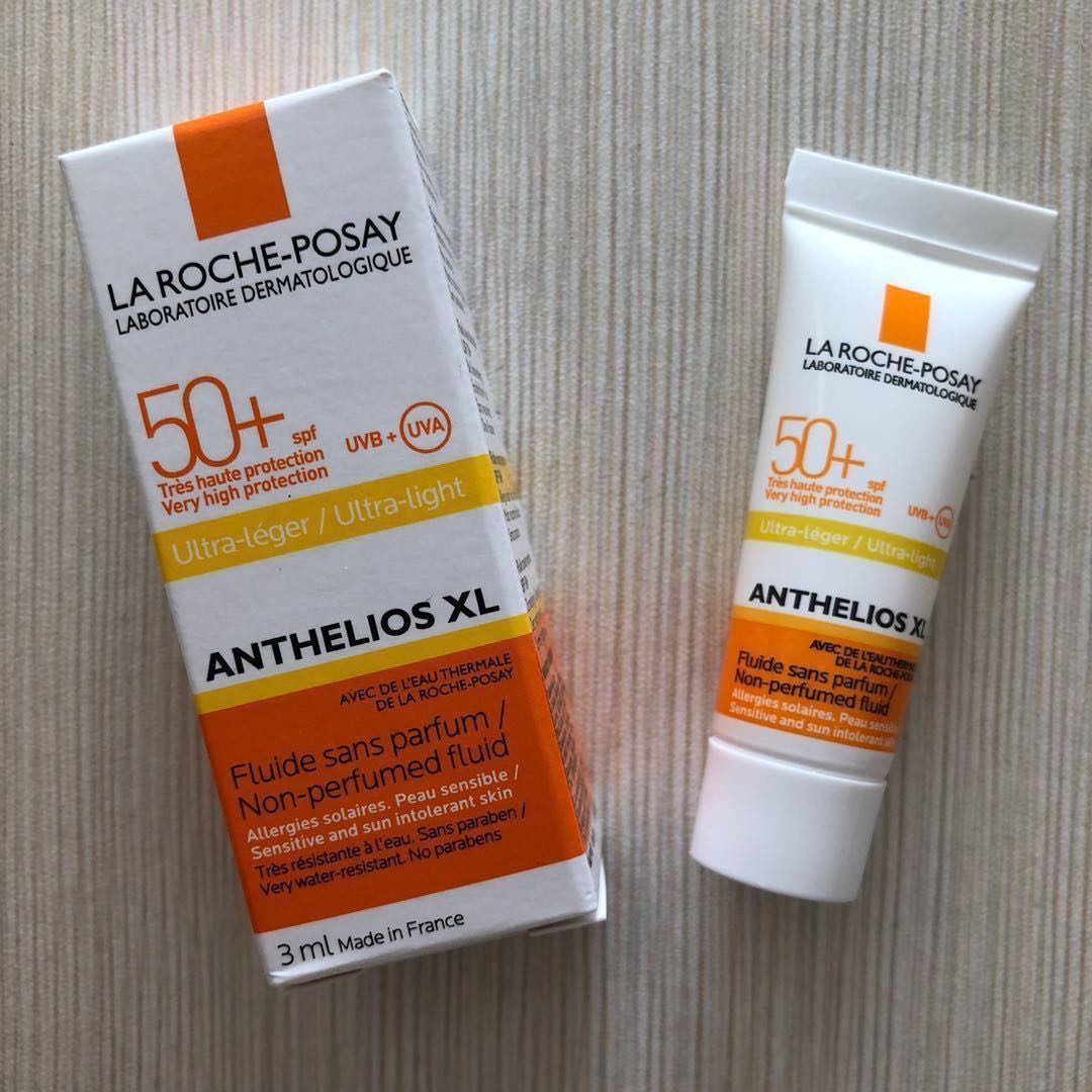 La Roche-Posay Sunscreen 3mlx20, Beauty & Personal Care, Face, Face ...