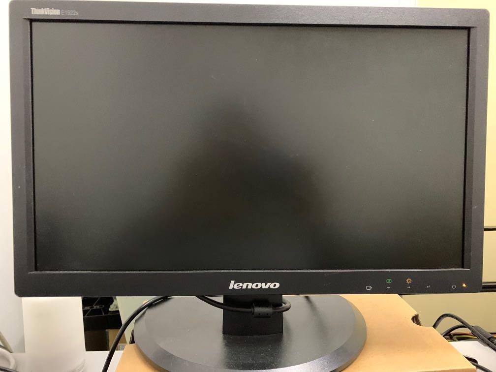Lenovo ThinkVision E1922s, Computers & Tech, Parts & Accessories ...