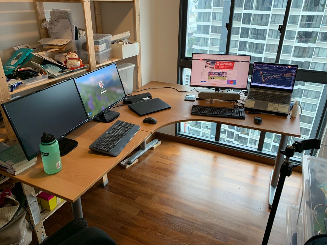 Free! Massive 2M x 2M study table, Furniture & Home Living, Furniture ...