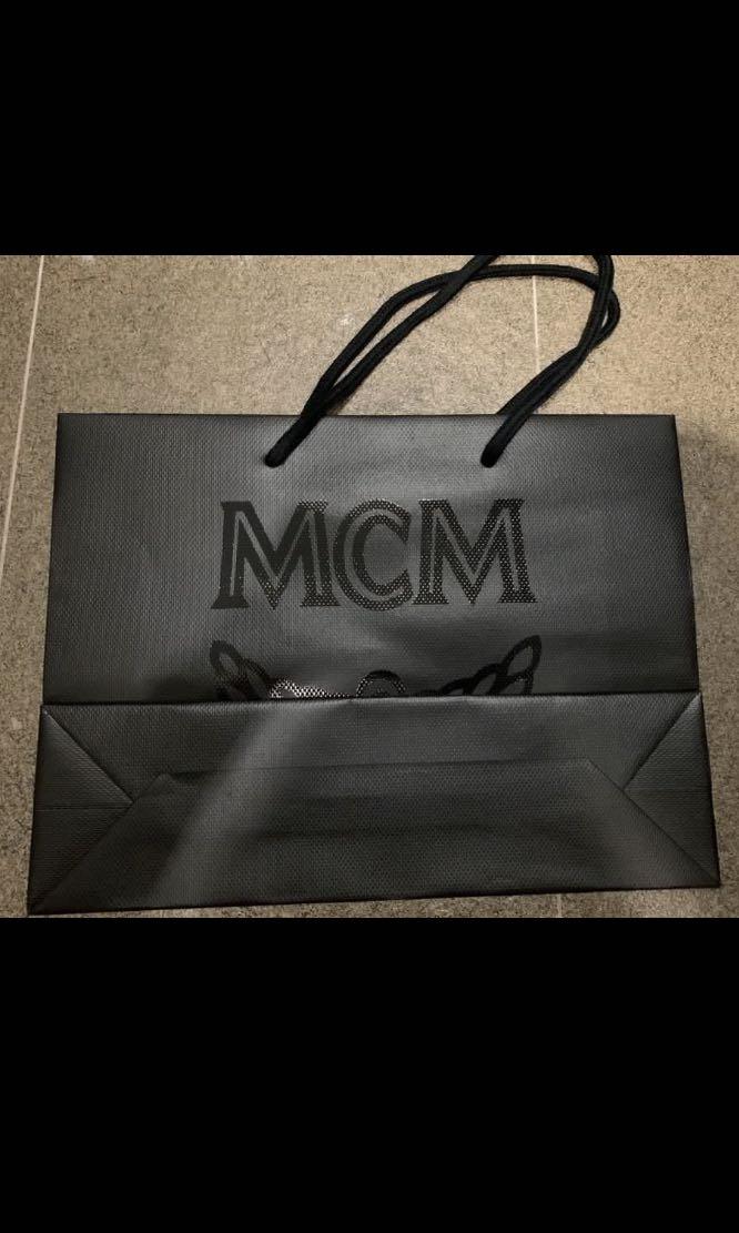 MCM paper bag - A4 size, Everything Else on Carousell