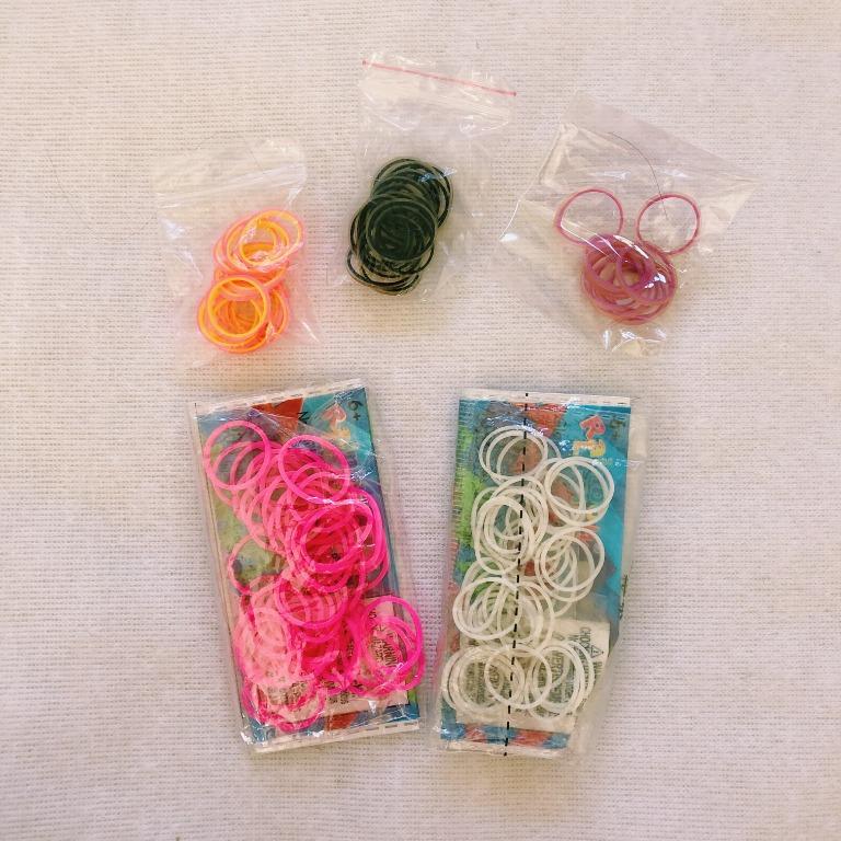 Mixed Rainbow Loom Bands, Hobbies & Toys, Stationary & Craft, Craft ...
