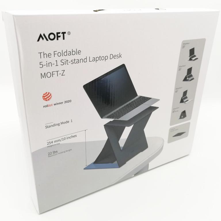 MOFT Z: The 4-in-1 invisible sit-stand laptop desk Authentic, Mobile ...