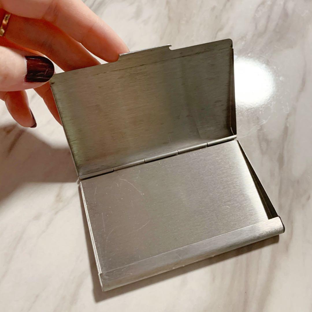 Muji Name Card Holder, Hobbies & Toys, Stationery & Craft, Stationery ...