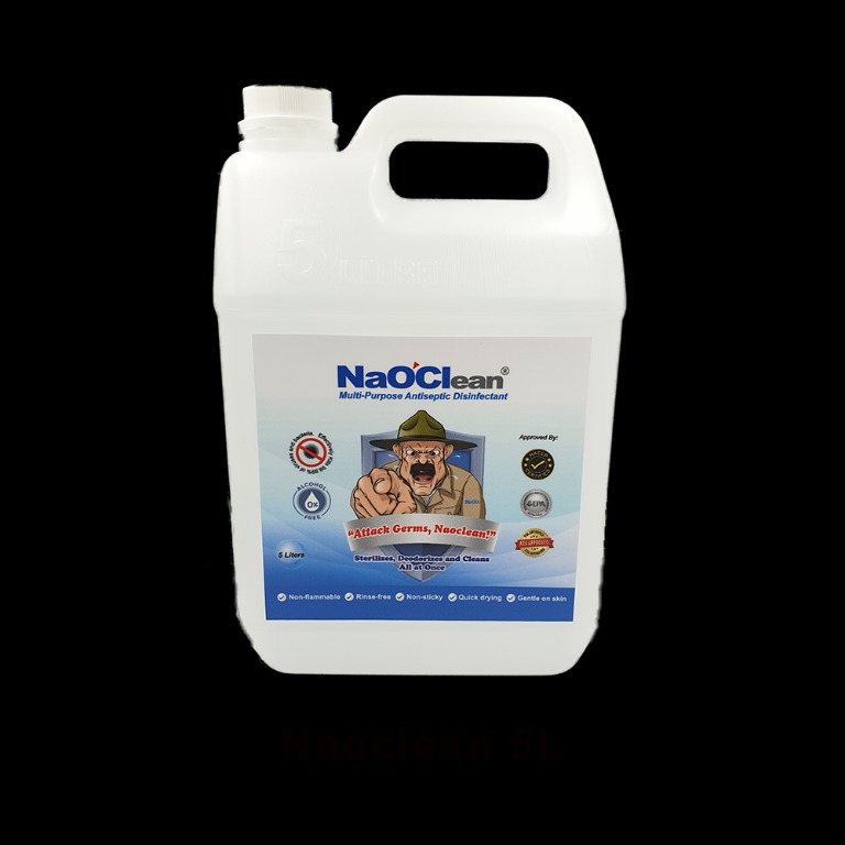 NaOClean Antiseptic Disinfectant Solution (5L), Everything Else on ...