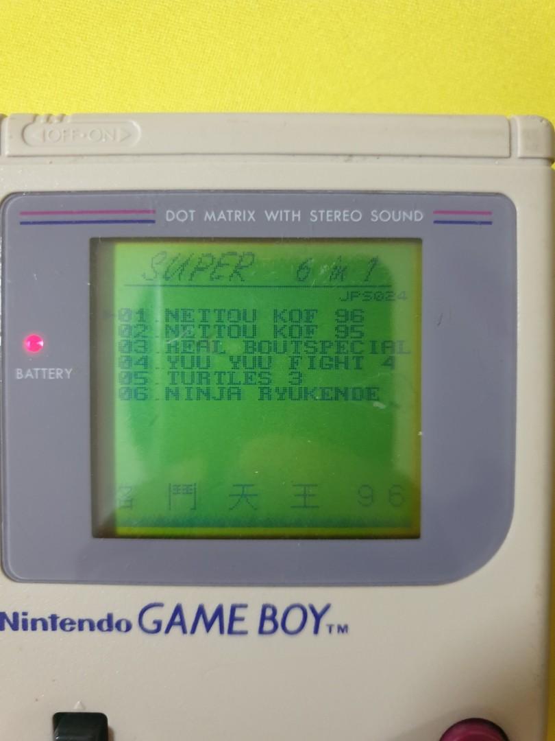 Nintendo Game Boy Console Fat GB Working Condition, Hobbies & Toys ...