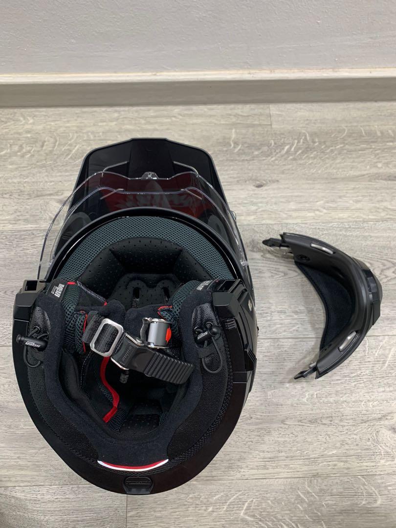 Nolan N702X Modular Helmet size S, Motorcycles, Motorcycle Apparel on ...