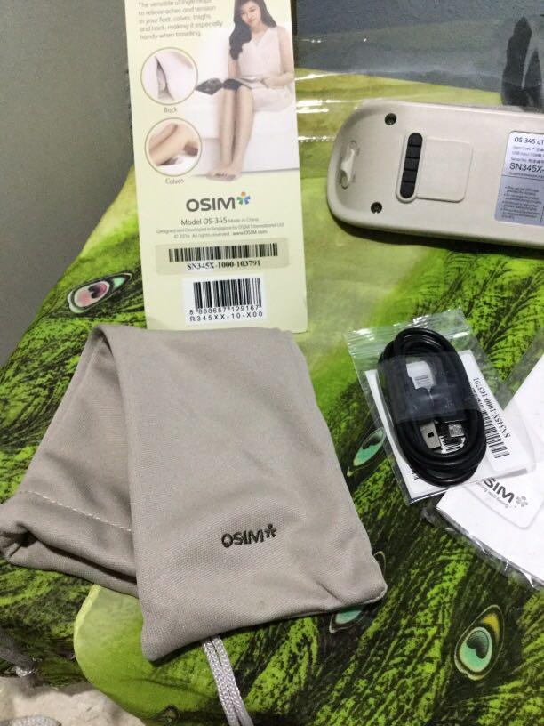Osim uTingle & uVision, Health & Nutrition, Massage Devices on Carousell