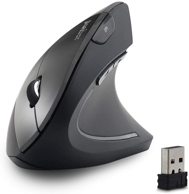 Perixx Wireless Ergonomic Mouse Vertical Mouse Pointer PERIMICE 713 ...