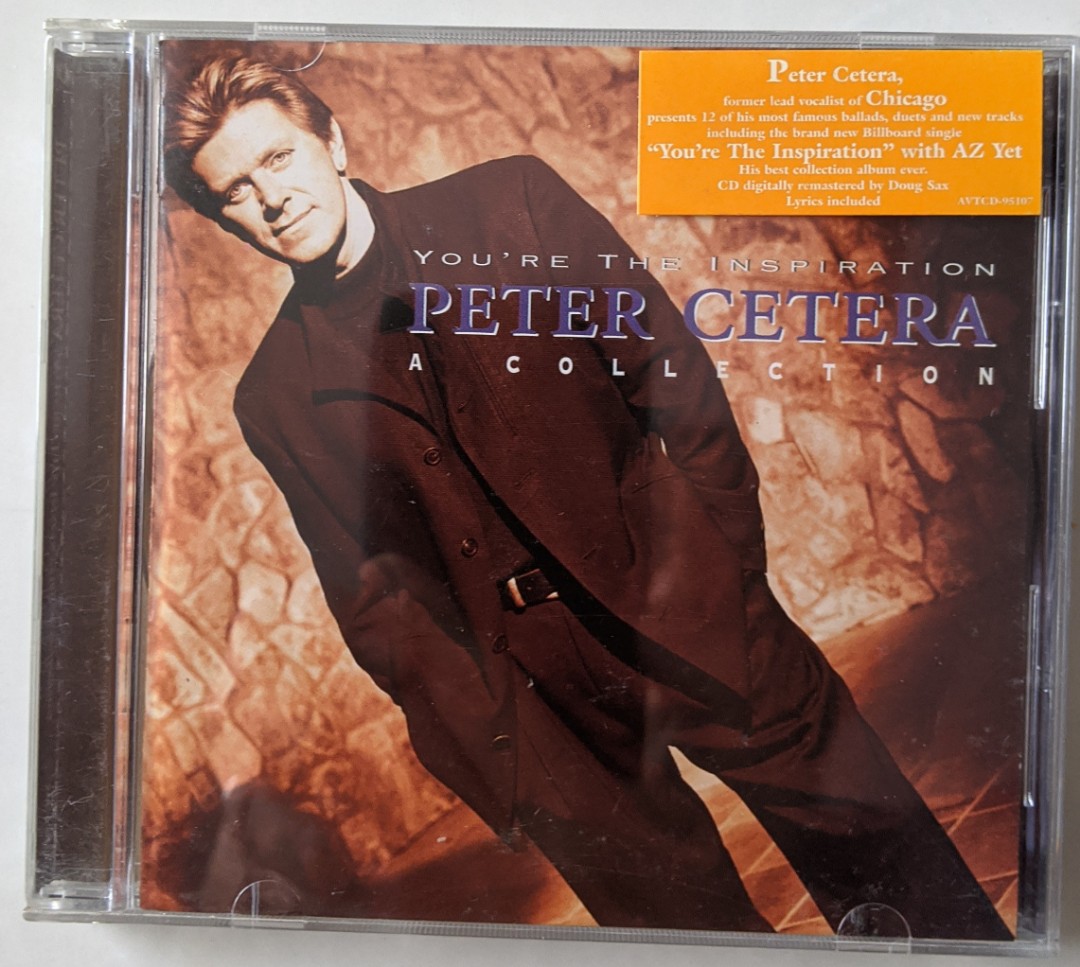 CD -Peter Cetera, Chicago lead singer Greatest hits, Hobbies & Toys ...