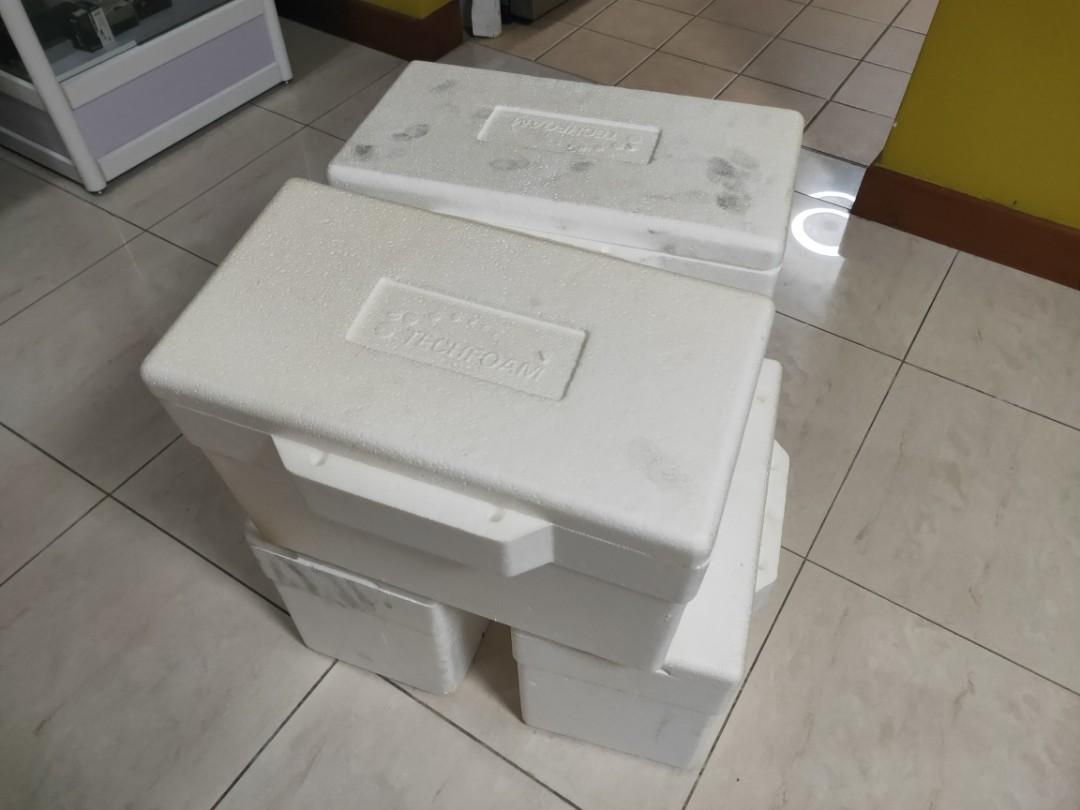 polystyrene box/ foam box/ ice box, Everything Else on Carousell