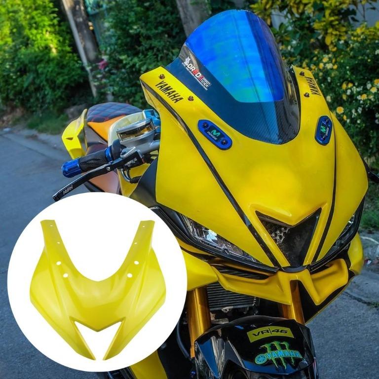 R15 V3 headcowl head mask front face facelift R6 R1 look, Motorcycles ...