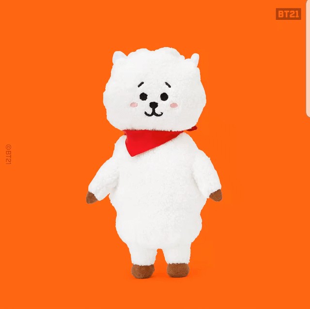 [Secured] RJ Standing Plush Doll ( bt21 bts rm jin yoongi jhope jimin ...