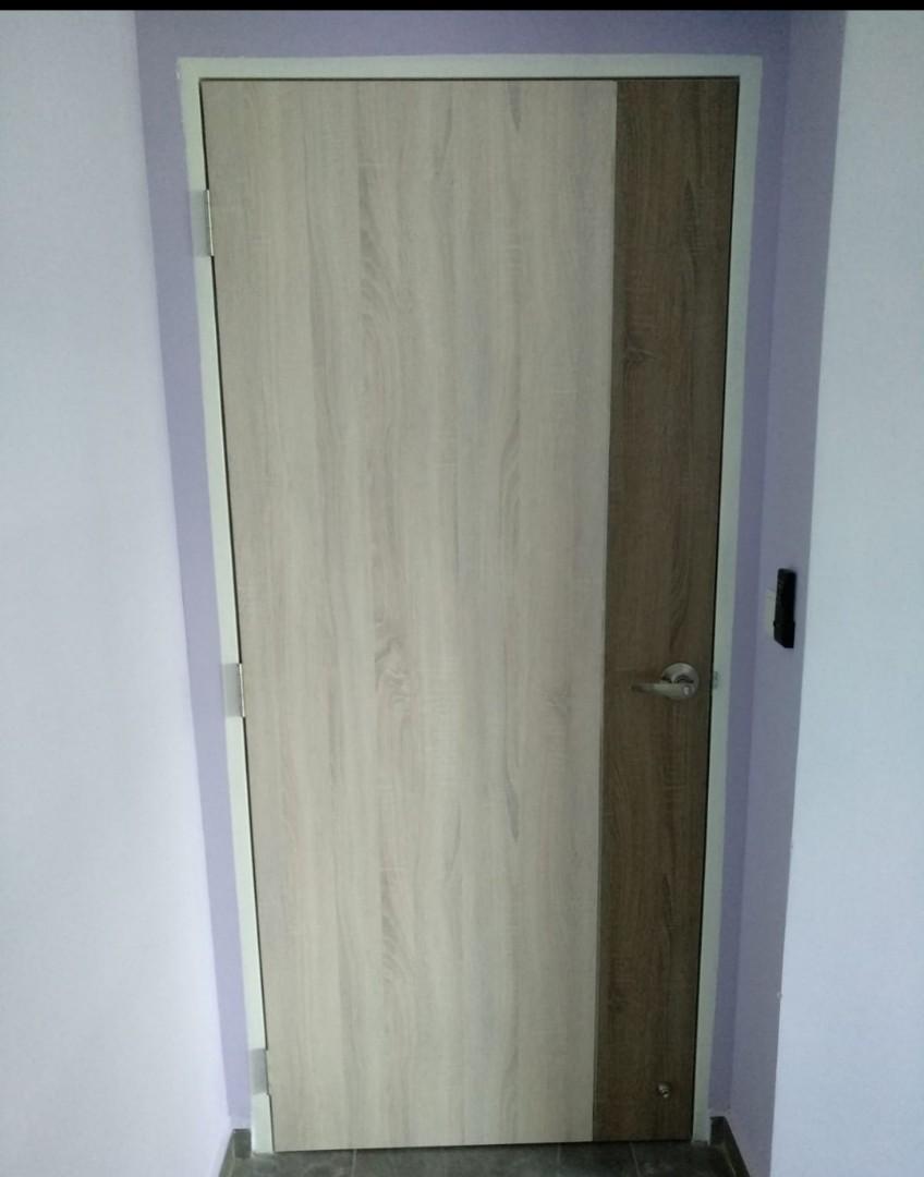 Melaminte solid core bedroom door, Furniture, Home Decor, Others on ...