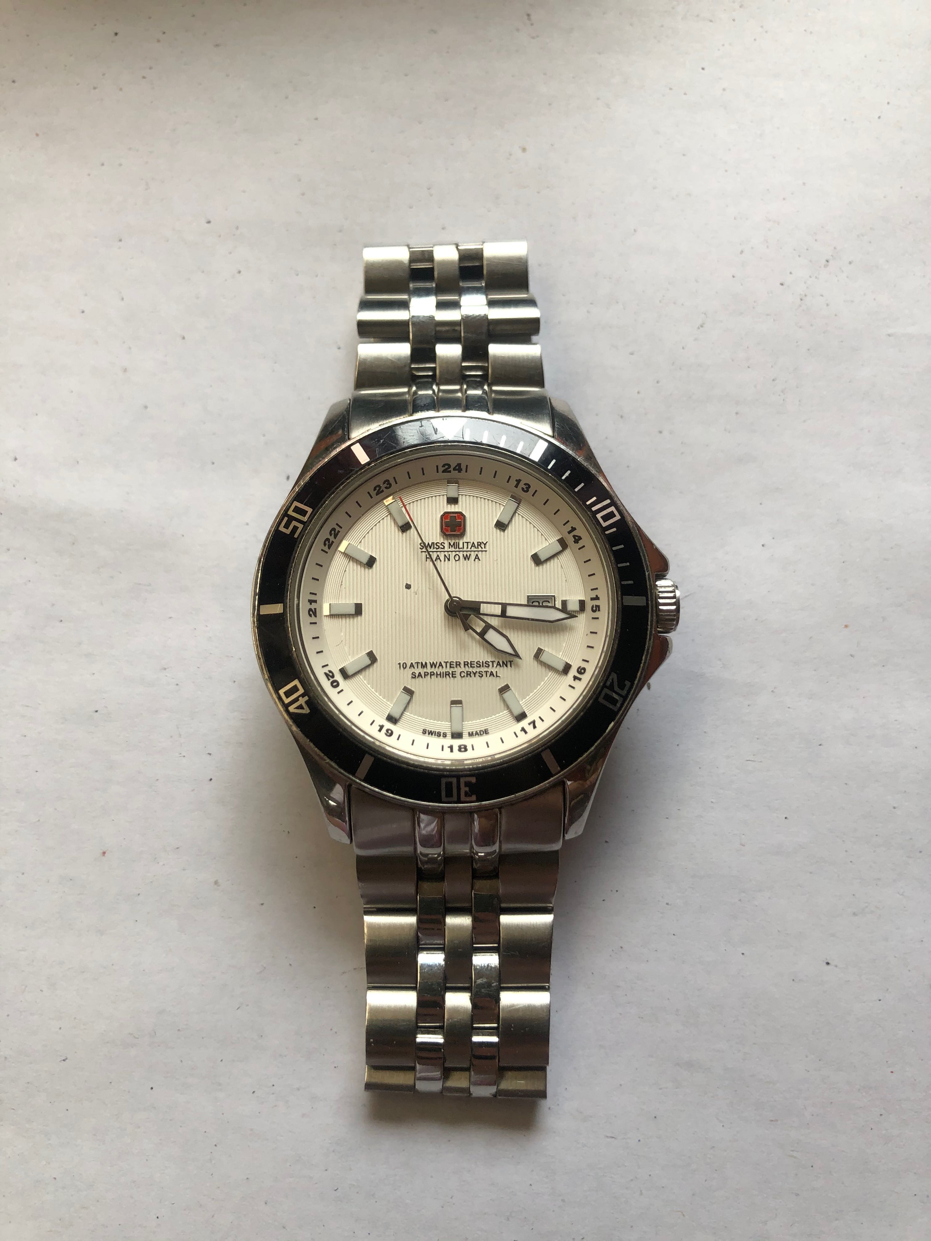 SWISS MILITARY HANOWA (ref. 6-5161.7), Men's Fashion, Watches & Accessories, Watches on Carousell