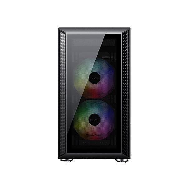 Tecware Vega L ARGB Dual Side Tempered Glass ATX Case with ORBIS F1 x 4 ...