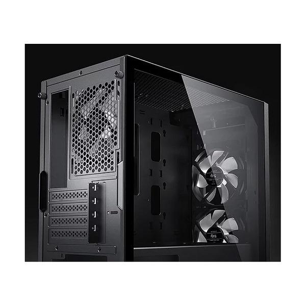 Tecware Vega L ARGB Dual Side Tempered Glass ATX Case with ORBIS F1 x 4 ...