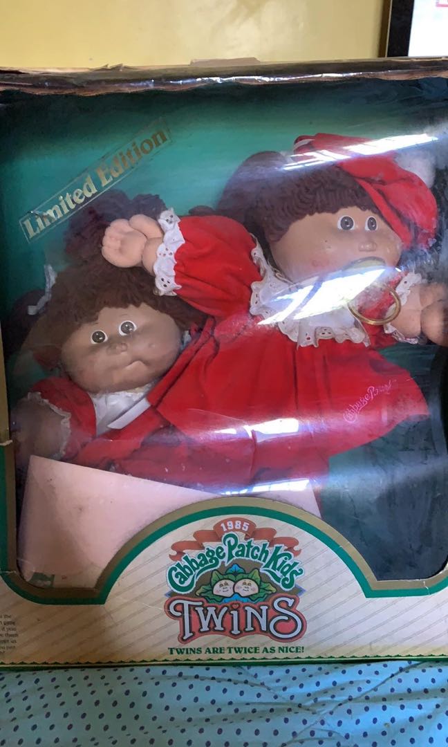 RARE Authentic Vintage Limited Edition 1985 Cabbage Patch Kids Twins ...