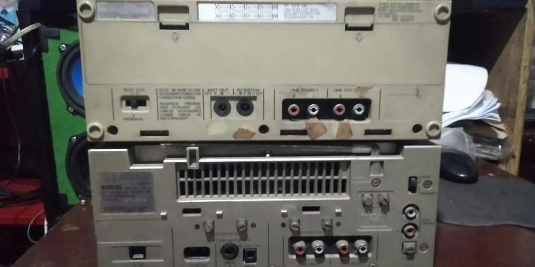 Vintage jvc mini component set, Audio, Other Audio Equipment on Carousell
