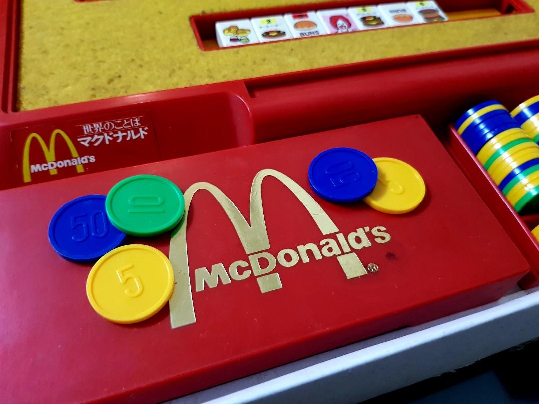 Vintage McDonald's (McDo) Board Game - Like Mahjong, Hobbies & Toys ...