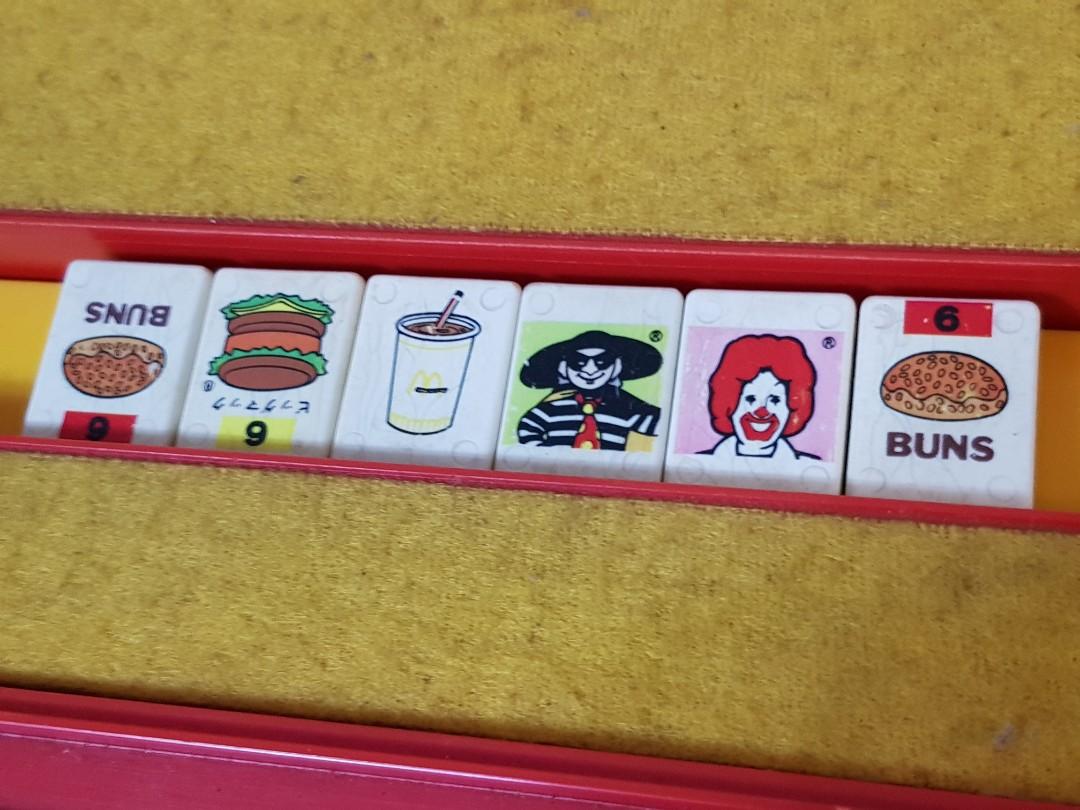 Vintage McDonald's (McDo) Board Game - Like Mahjong, Hobbies & Toys ...