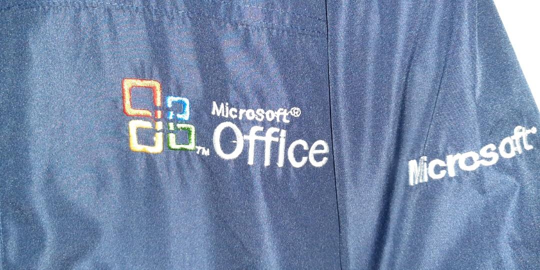 Vintage Microsoft Jacket, Men's Fashion, Tops & Sets, Formal Shirts on ...