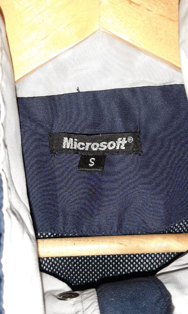 Vintage Microsoft Jacket, Men's Fashion, Tops & Sets, Formal Shirts on ...