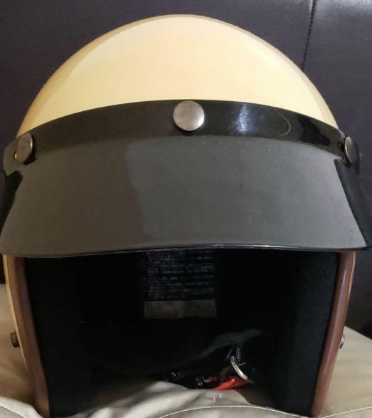 VRM Vintage half face Helmet , Motorbikes, Motorbike Parts ...