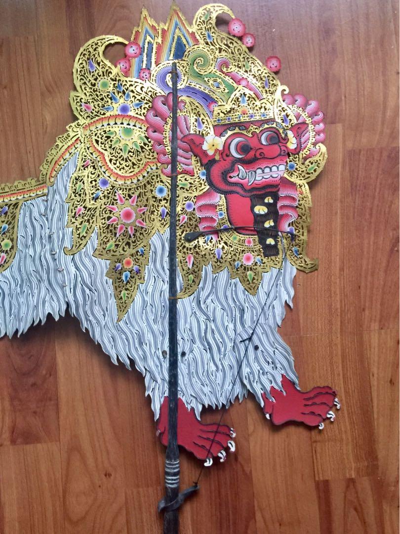 Wayang kulit Barong, Hobbies & Toys, Memorabilia & Collectibles ...