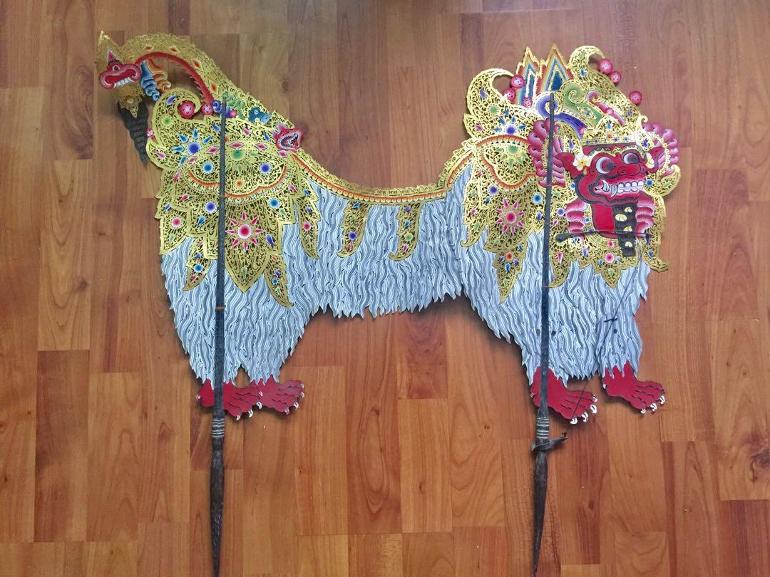 Wayang kulit Barong, Hobbies & Toys, Memorabilia & Collectibles ...
