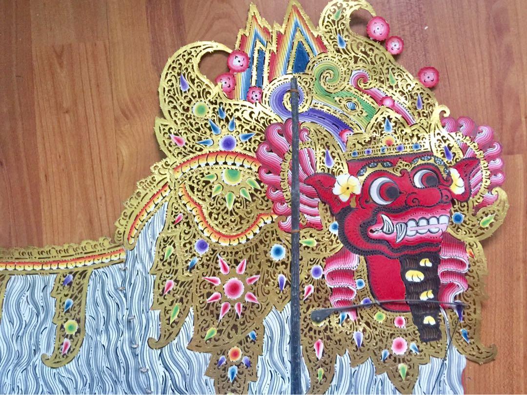 Wayang kulit Barong, Hobbies & Toys, Memorabilia & Collectibles ...