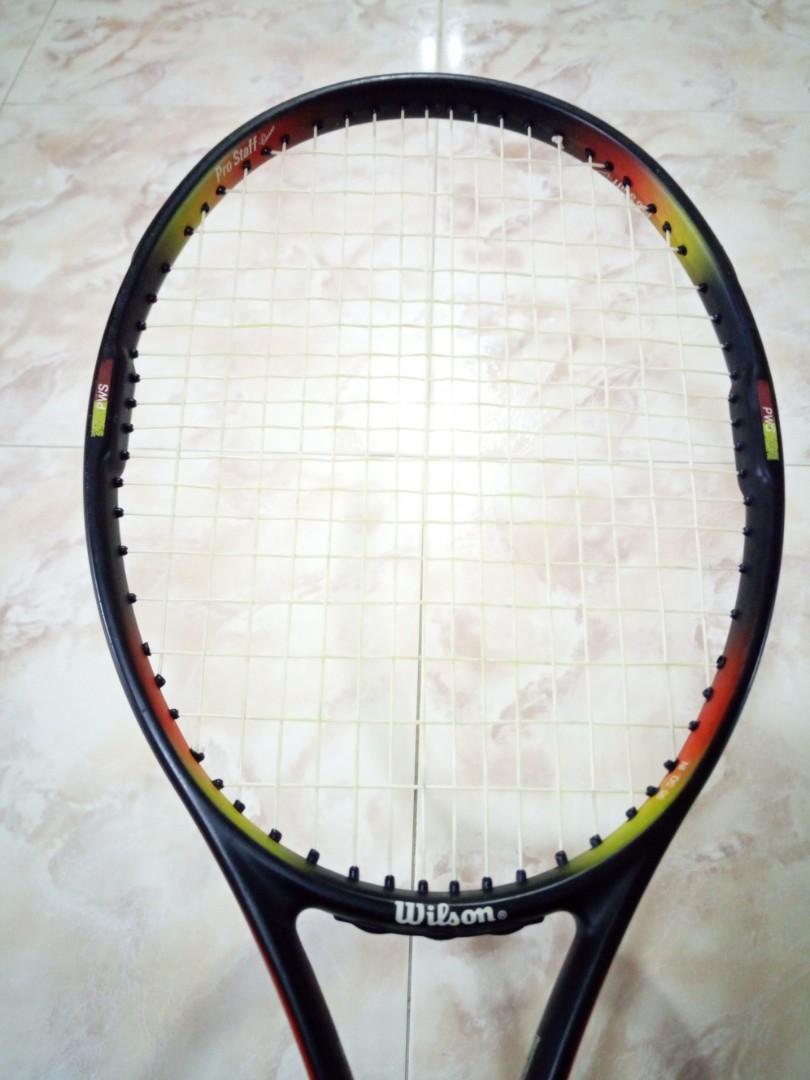 Wilson Pro Staff Classic 95 Tennis Racquet, Sports Equipment, Sports ...