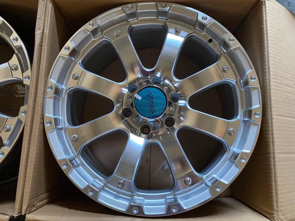 1pc for spare only 20" Mb wheels Torque A98 Silver mags 6Holes pcd 139 ...
