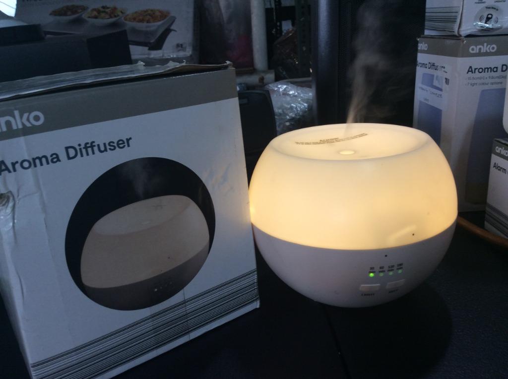 Anko Half Moon Shape Aroma Diffuser, Furniture & Home Living, Home ...