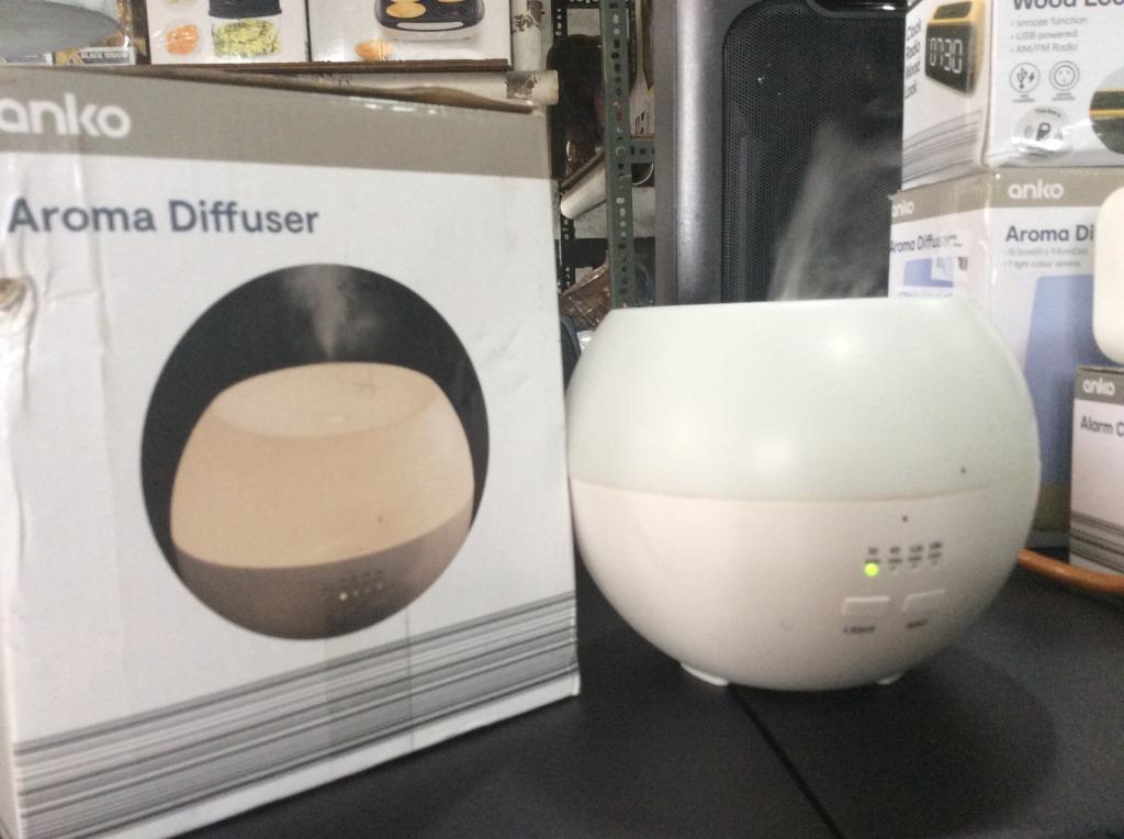 Anko Half Moon Shape Aroma Diffuser, Furniture & Home Living, Home ...