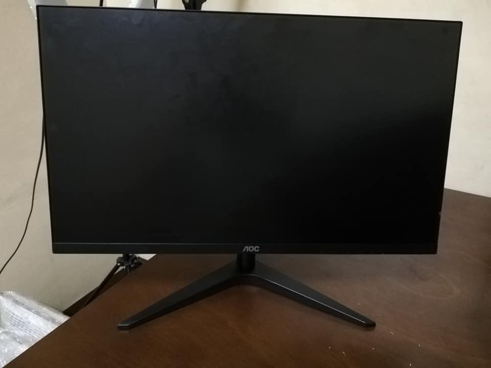 AOC 24",75Hz FHD| IPS | FRAMELESS LED MONITOR, Computers & Tech, Parts ...
