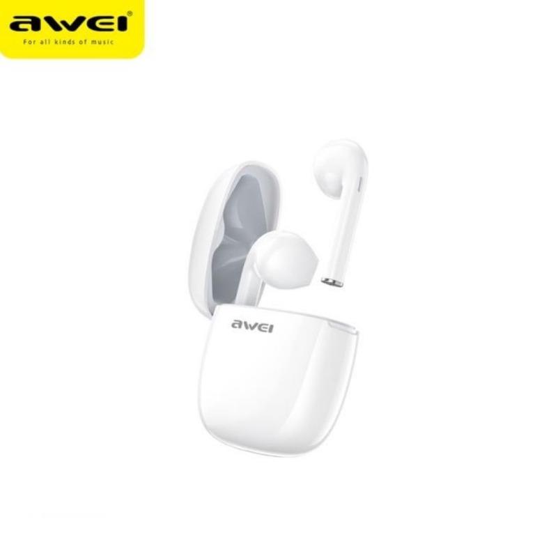 AWEI T28 雙耳真無線藍牙耳機 藍牙5.0 防汗設計, 音響器材, 耳機 - Carousell