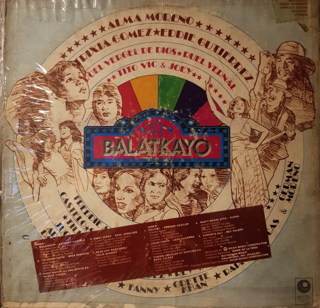 Balatkayo Soundtrack Vinyl Record LP Plaka, Hobbies & Toys, Music ...