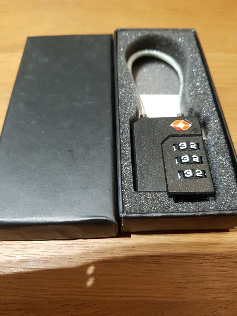 BNIB TSA Number Combination Lock, Furniture & Home Living, Security ...