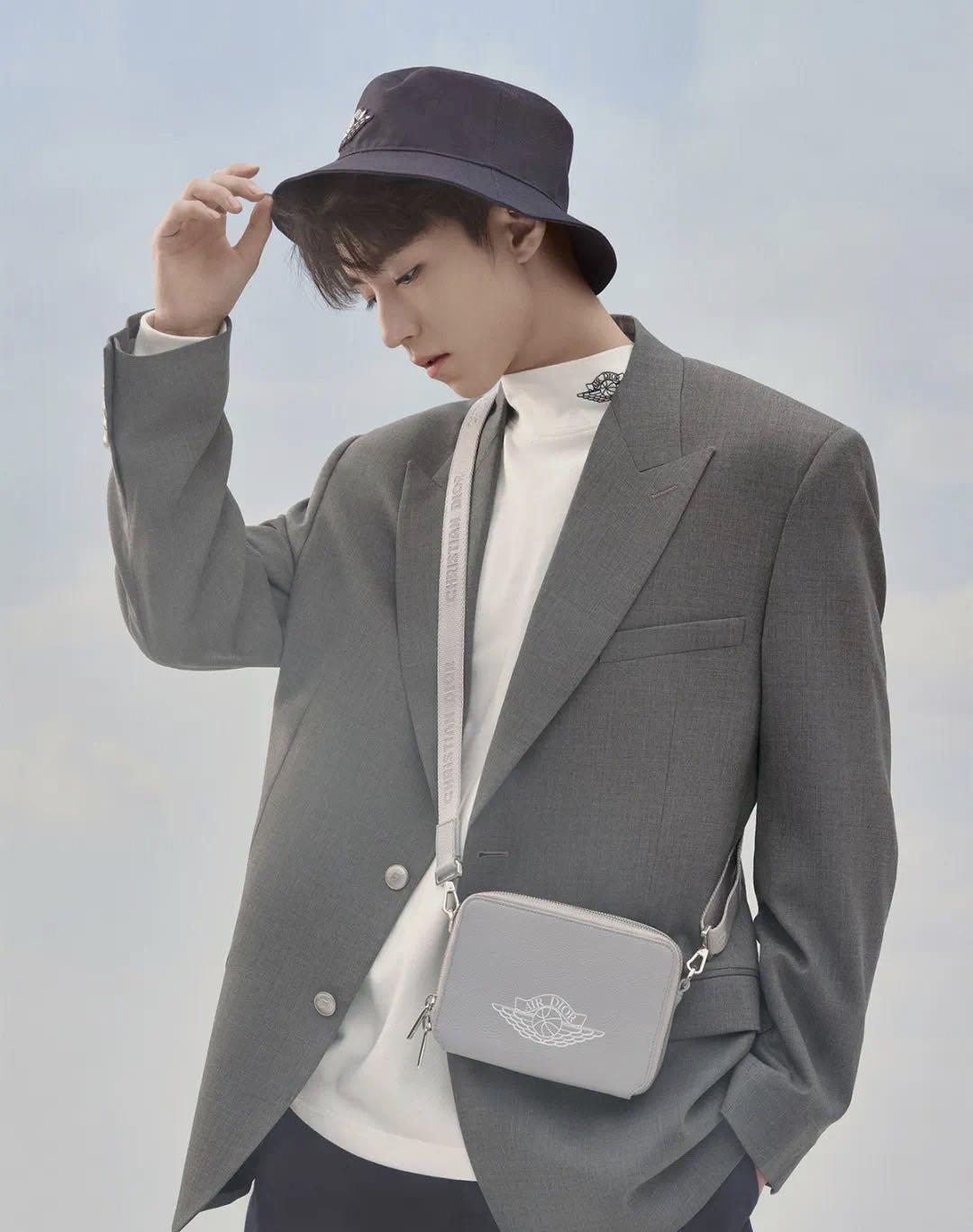 Dior x Air Jordan Capsule Collection Camera Bag Side Pouch w Shoulder ...