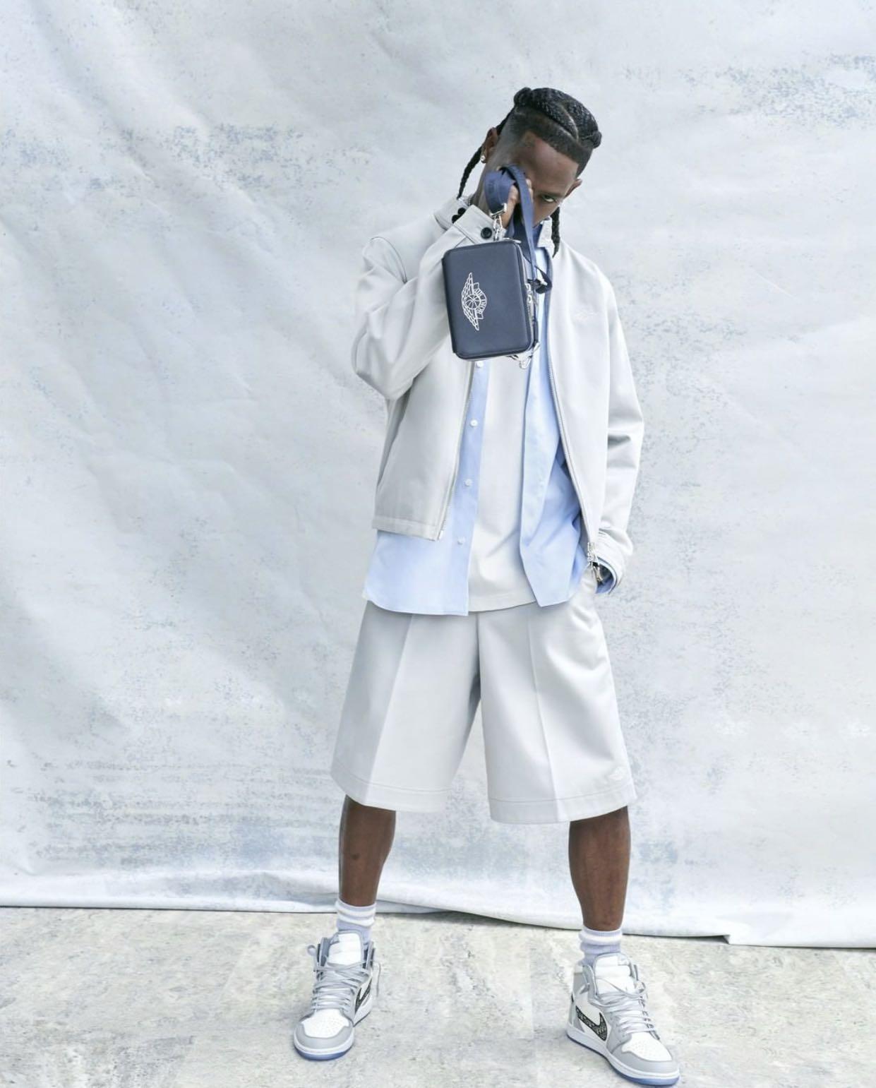 Dior x Air Jordan Capsule Collection Camera Bag Side Pouch w Shoulder ...