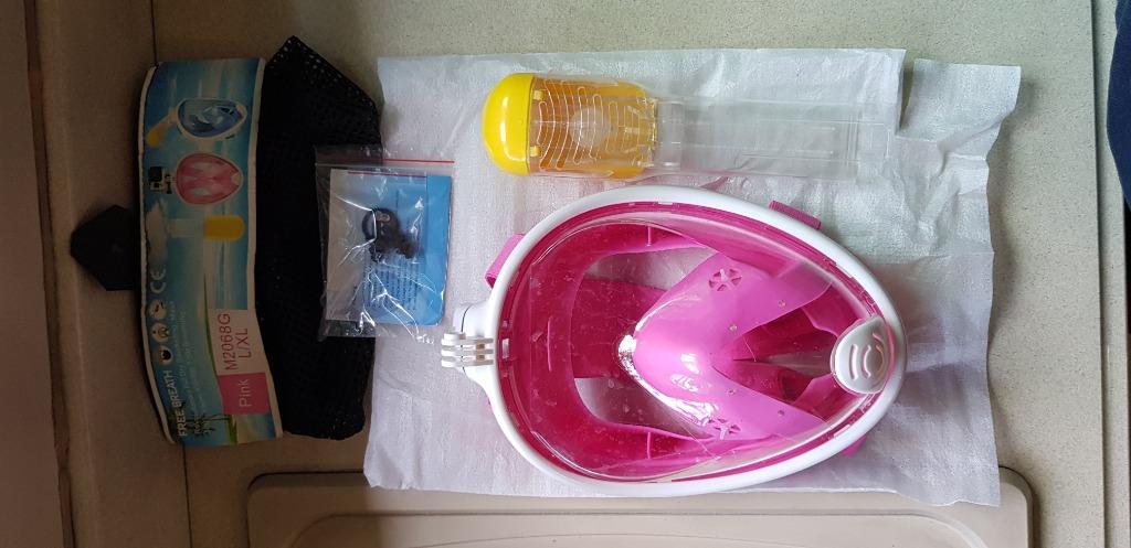 Free Breath Snorkel Mask Goggles, Sports Equipment, Sports & Games ...