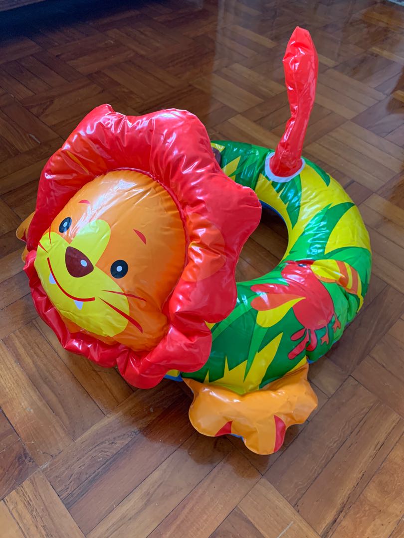 Lion kids swim float, Babies & Kids, Babies & Kids Fashion on Carousell