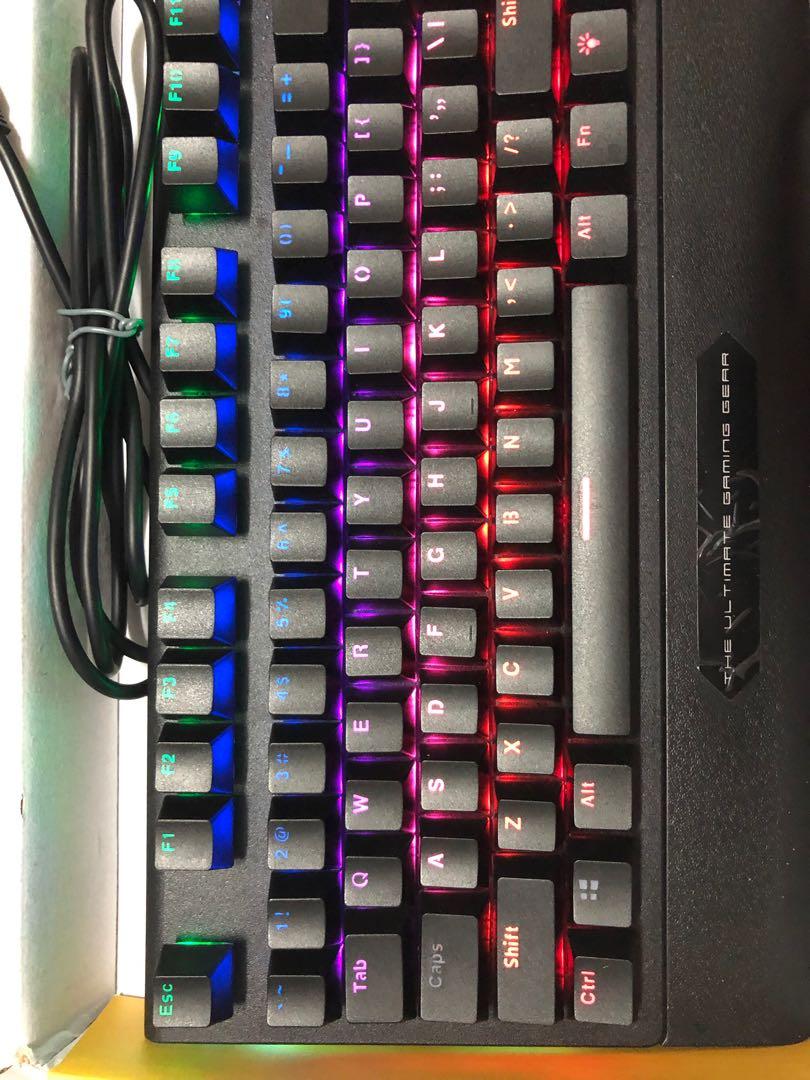 Gaming Keyboard Armageddon Mechanical Keyboard, Toys & Games, Video ...