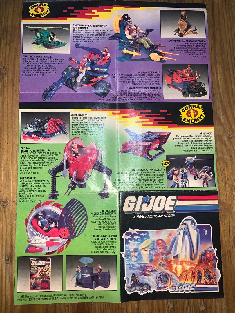 G.I. Joe Vintage Catalogs GI Joe, Hobbies & Toys, Toys & Games on Carousell