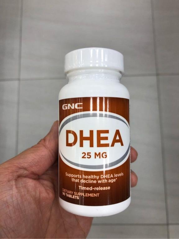 (現貨90粒) ~ 美國 GNC DHEA 25MG ( 卵巢保健 +延緩衰老+保持活力) 到期日: 2021年 09月, 健康及營養食用品 ...