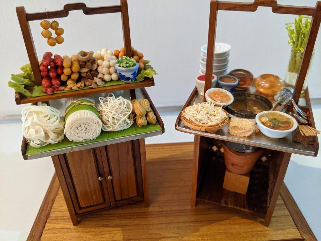 Handmade Miniature Food Stall, Food & Drinks, Local Eats on Carousell