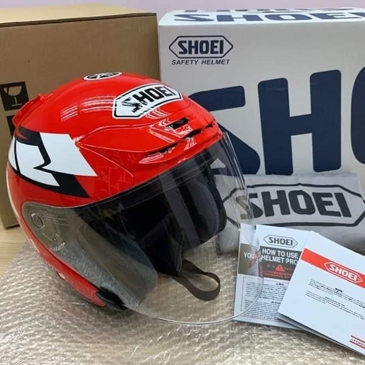 Helmet shoei jf2 factory, Motorbikes on Carousell