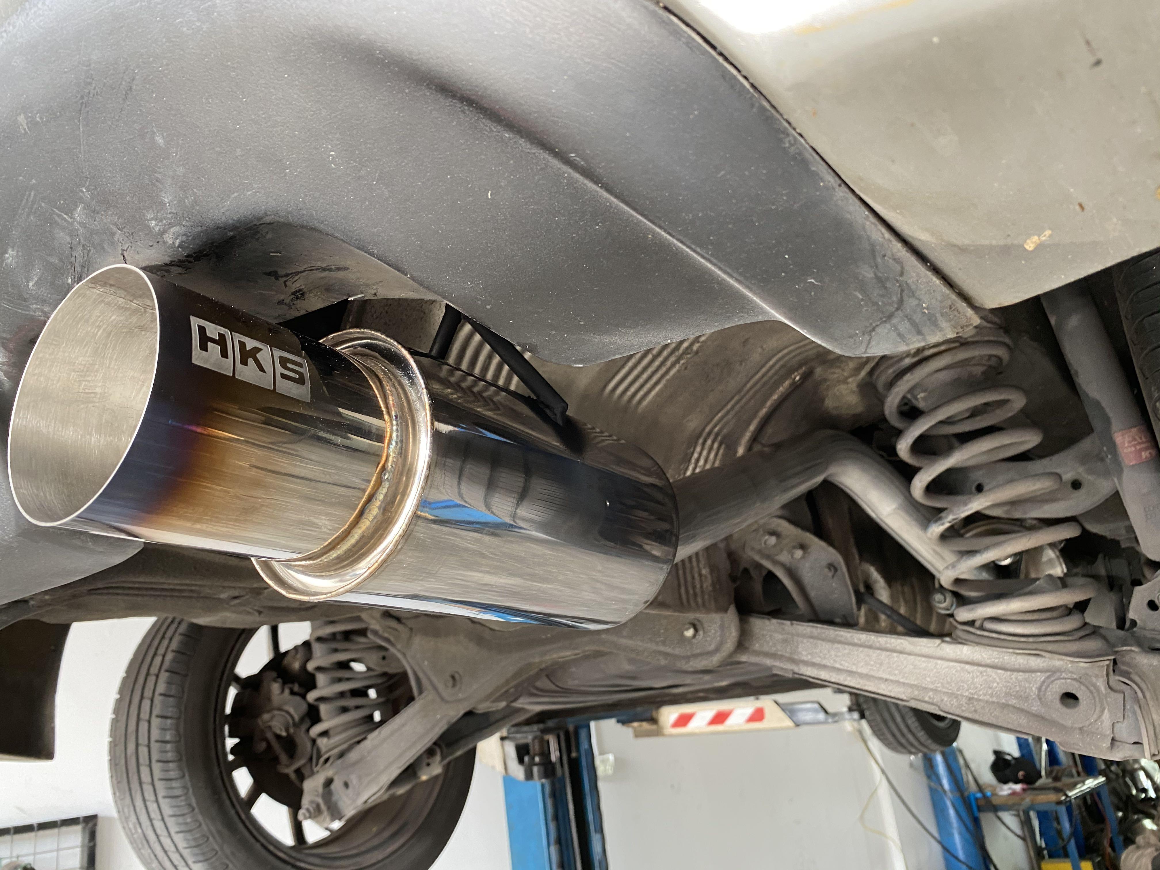 Hks exhaust Honda , Car Accessories, Accessories on Carousell