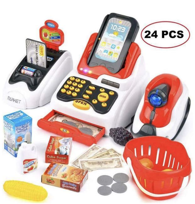 Cashier Set Supermarket Toy Girl Boy Birthday Present Gift Hot Toys ...
